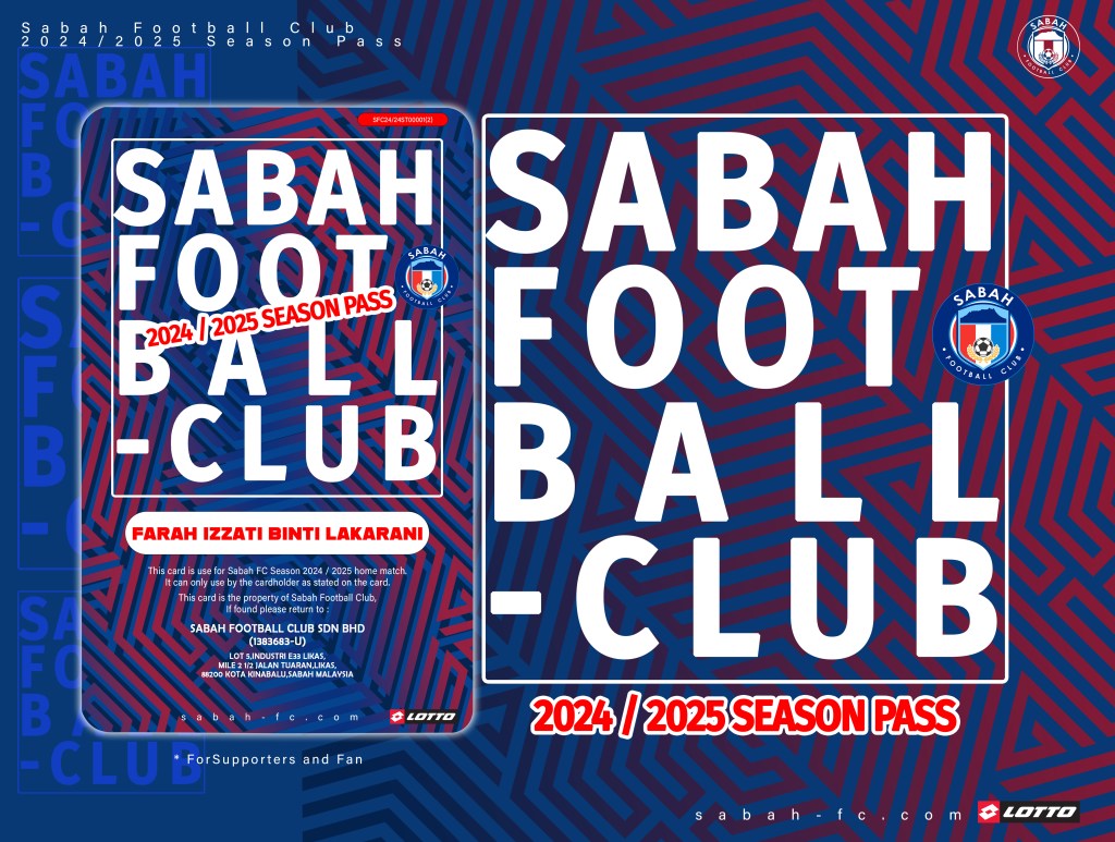 Season Pass – Sabah FC Store